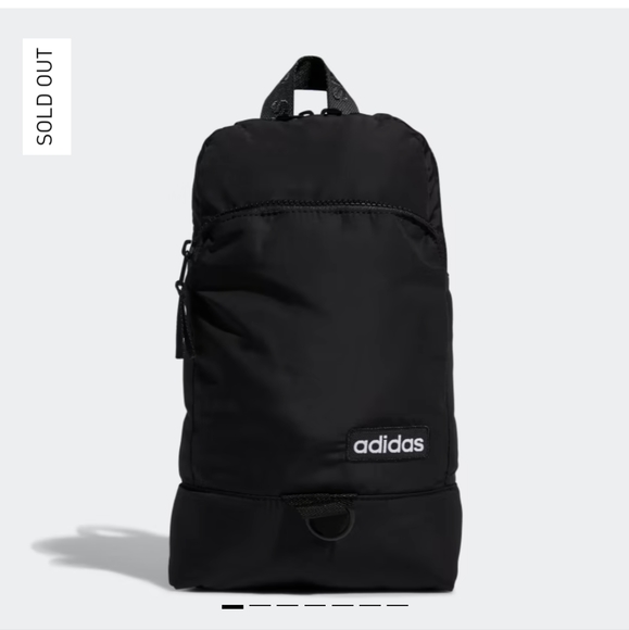 adidas | Bags | Adidas Essentials Black Convertible Crossbody ...